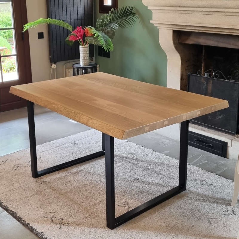 Pied pour console d'entrée en fer - Fabrication française