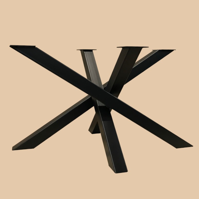 Vente de pied de table mikado métal | Fabrication Française